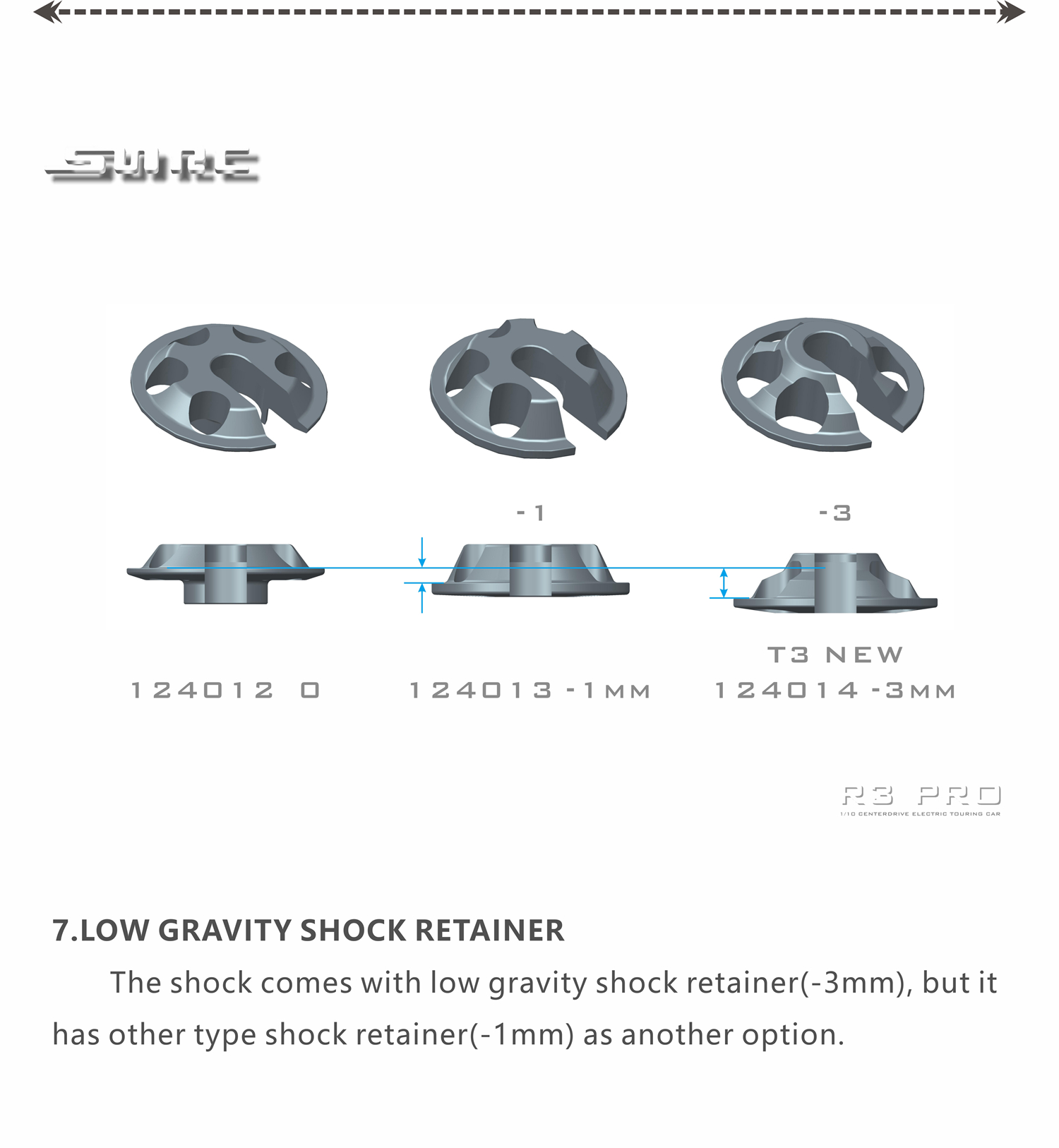 SNRC R3-PRO V2 1/10 STANDARD CARBON FIBER CENTER ELECTRIC HOUSE FRAME ...
