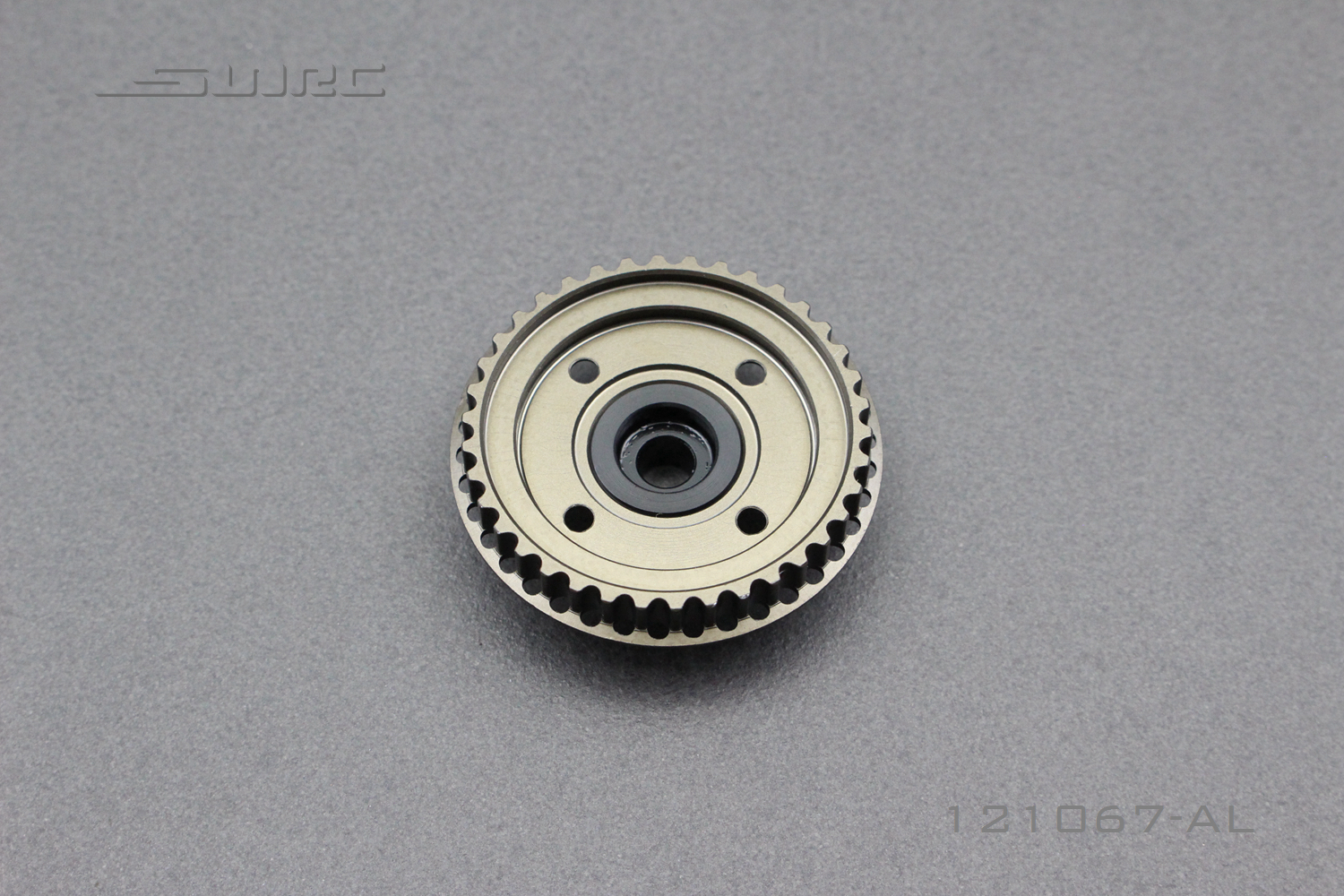 SNRC 121067-AL 1/10 RCAccessories ALU. GEAR DIFF. CASE PULLEY(38T ...