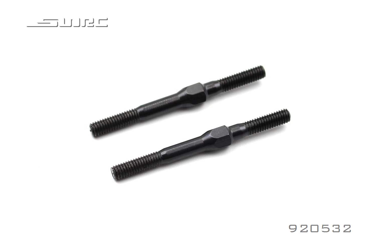 SNRC 920532 1/10 RC Accessories M3x32mm H3mm ROD STEEL BLACK(2) - www ...