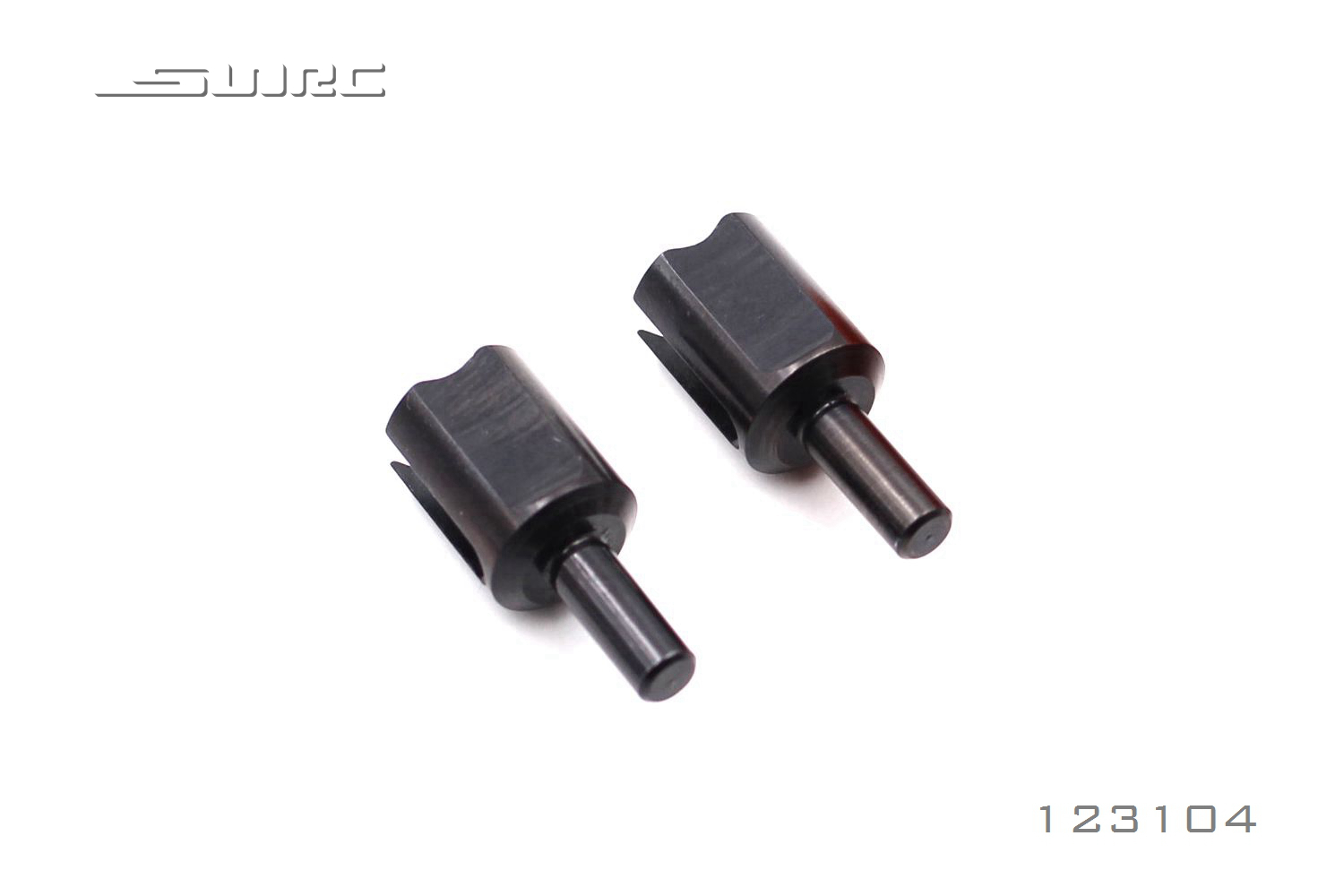 SNRC 1/10配件 123104 单向接杯-10x4x3.1槽 黑 - www.sn-rc.com