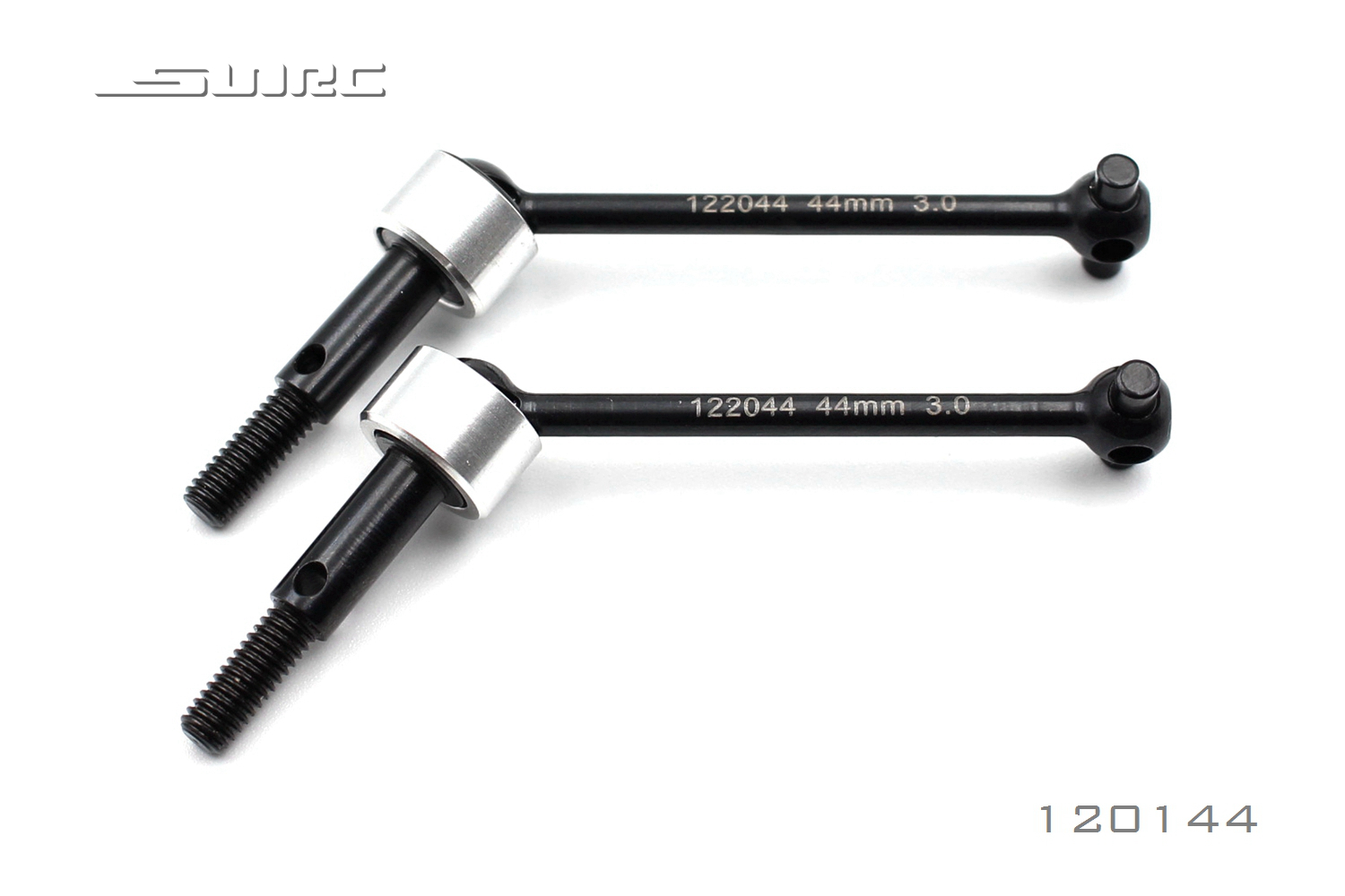 SNRC 120144 1/10 RC Accessories 45°CVD DRIVE SHAFT SPRING STEEL-44mm 3 ...