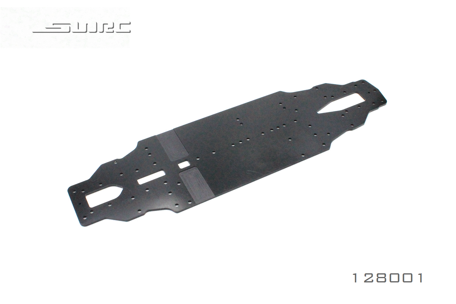 SNRC 128001 1/10 RCAccessories GLASS FIBRE CHASSIS FOR R2 2.5mm (1 ...