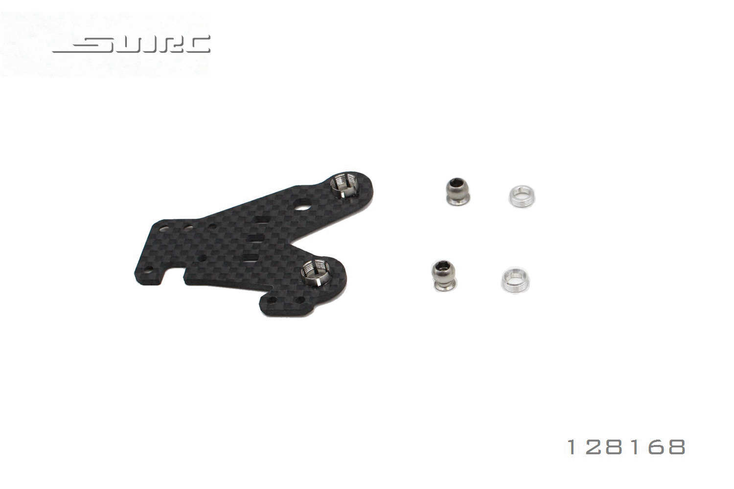 SNRC 1/10配件 128168 关节悬浮后下臂左RL 碳纤 2.0mm - www.sn-rc.com