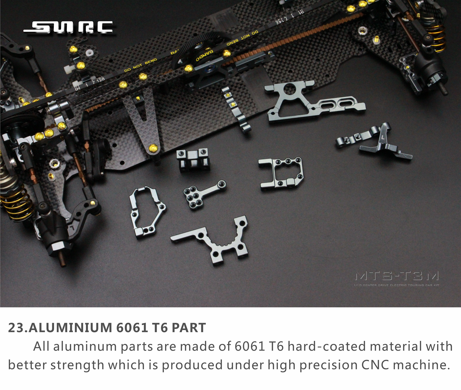 SNRC MTS T3M 1/10 CARBON FIBRE HORIZONTAL RUNNING OF ELECTRIC ROOM ...